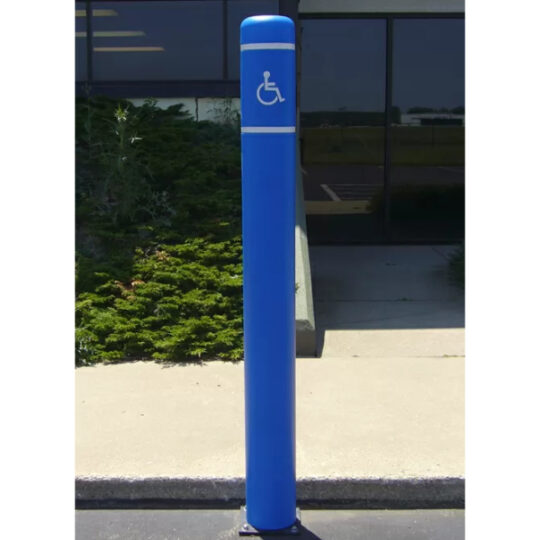 Flexible Bollard | FlexPost 72" FlexBollard - Concrete | Innoplast