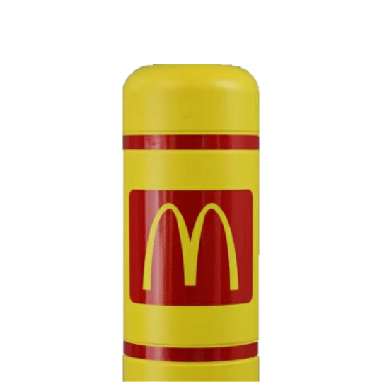 Red Reflective McDonald's Logo - Small - Innoplast