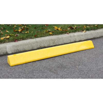 6' Plastic Parking Block Deluxe 72" L X 7" W X 4.5" H - Innoplast