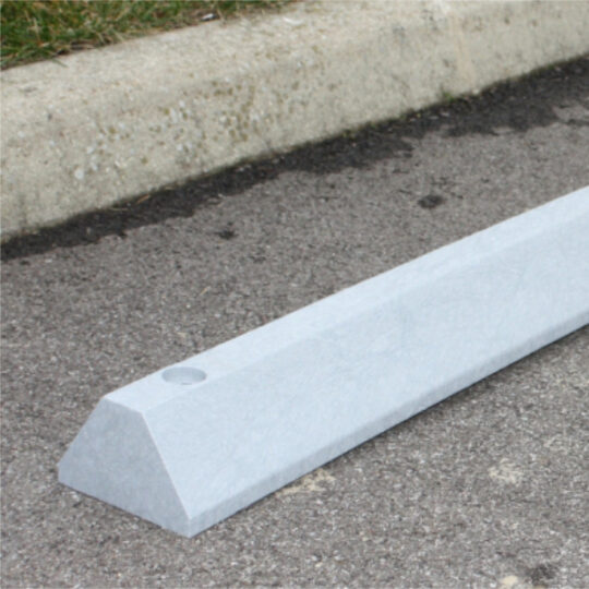 6' Plastic Parking Block Standard 72" L X 6" W X 4" H - Innoplast